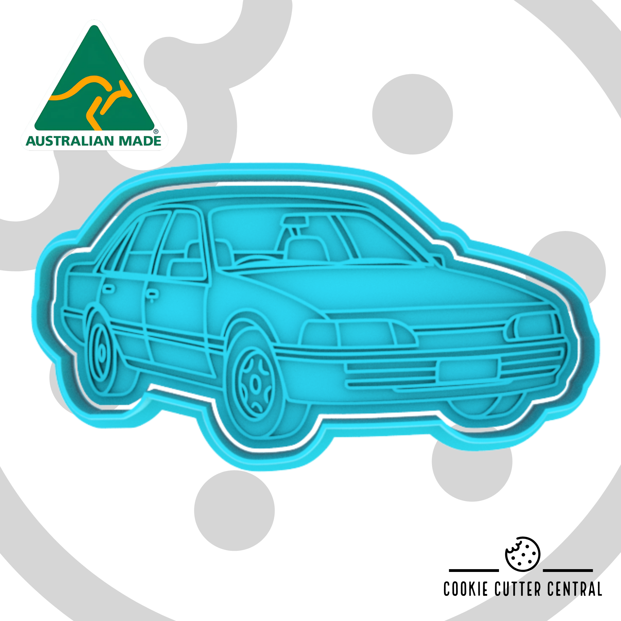 Holden VK VL Commodore Sedan Cookie Cutter and Embosser - 5.5cm x 11cm ...