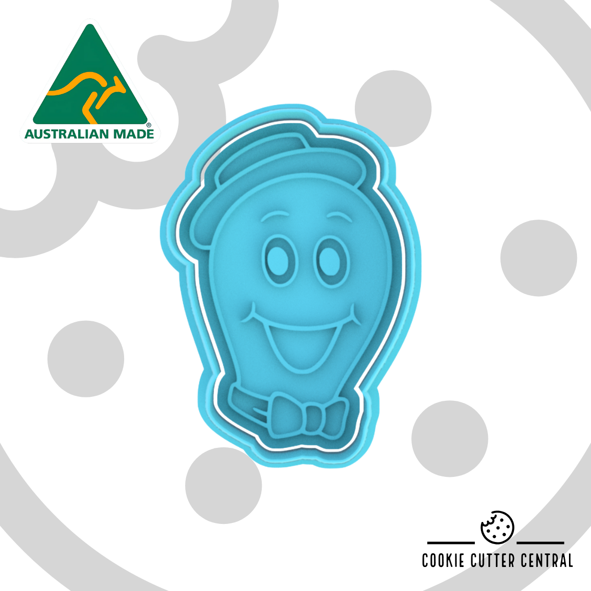 Wiggles - Henry the Octopus Cookie Cutter and Embosser - 8.1cm x 5.6cm ...