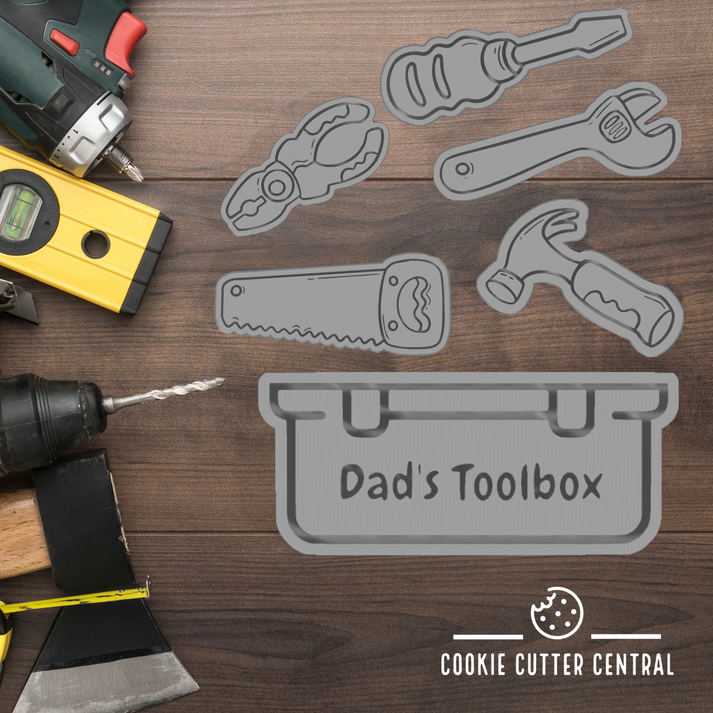 Father's Day Toolbox Set – Cookie Cutter Central